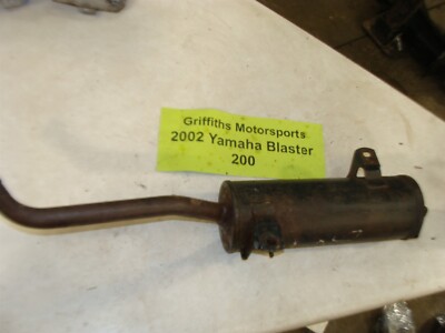 2002 YAMAHA YFS200 88-06 BLASTER oem exhaust pipe muffler silencer ...