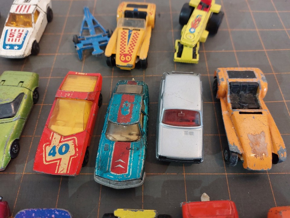 VINTAGE MATCHBOX SERIES CARS FROM 1970s 1980s Diecast Lot of 30 | eBay