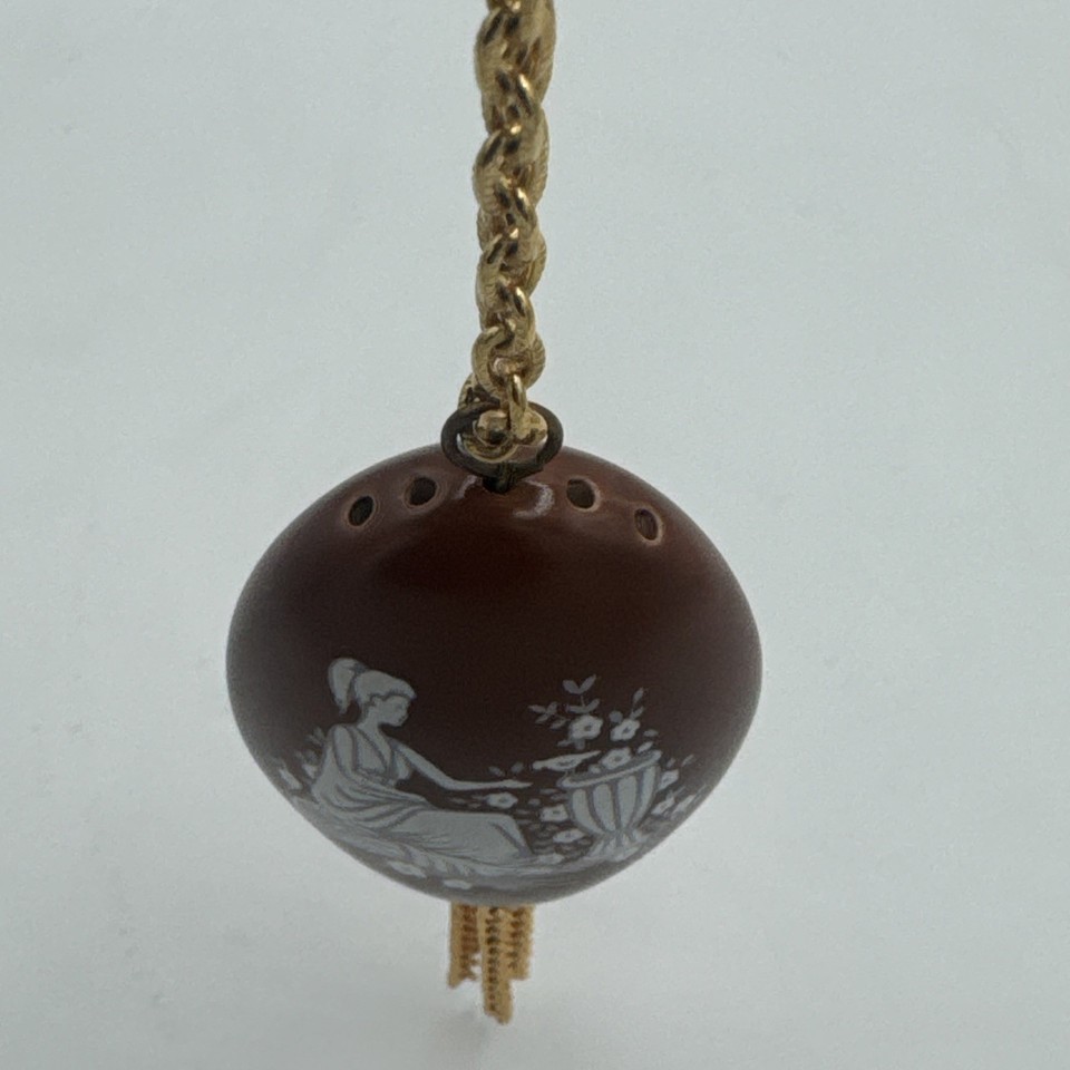 Lord Nelson Pottery Pomander Perfume Pendant Necklace | eBay UK