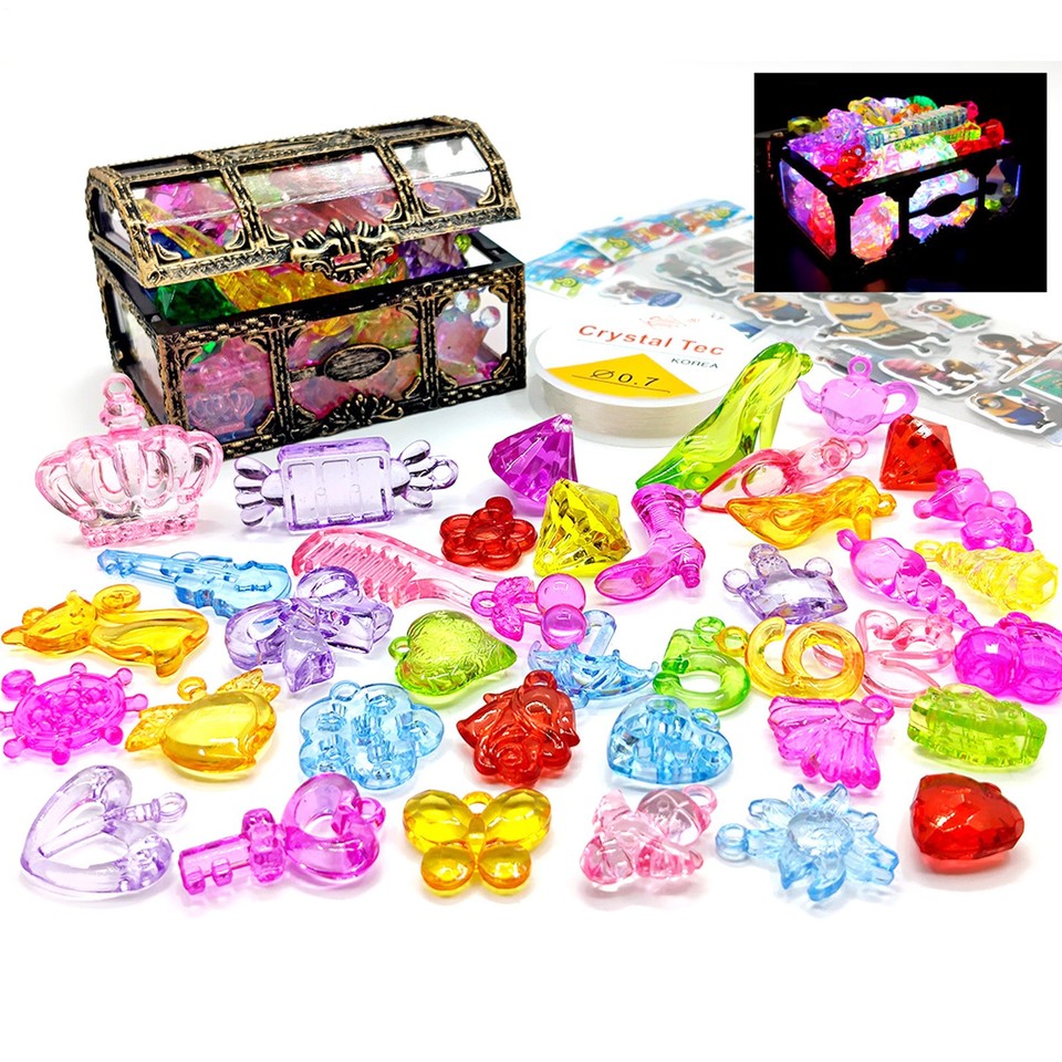 Pool Diving Acrylic Toys Vivid Treasure Box Swimming Pool Sinkers ...