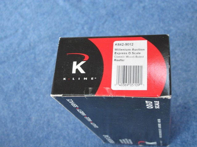 2000 K-Line K642-9012 Ted Maurer Auction Express Wood-sided Reefer ...