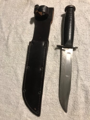 WW2 USN MK2 ka bar on the guard | eBay