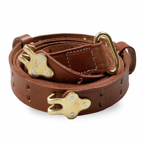 WW2 US M1 M1907 M1903 Garland LEATHER SLING Repro American Military Gun ...
