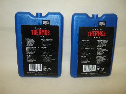 2 X Thermos Ice Packs Freezer Blocks Boards 2 X 200G 5010576798244 | eBay