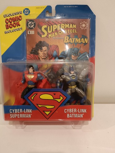Supman Man Of Steel/Cyberlink Batman and Superman | eBay Australia