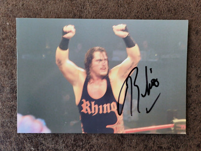 Rhino Photo - WWE/WWF - Autographed! | eBay