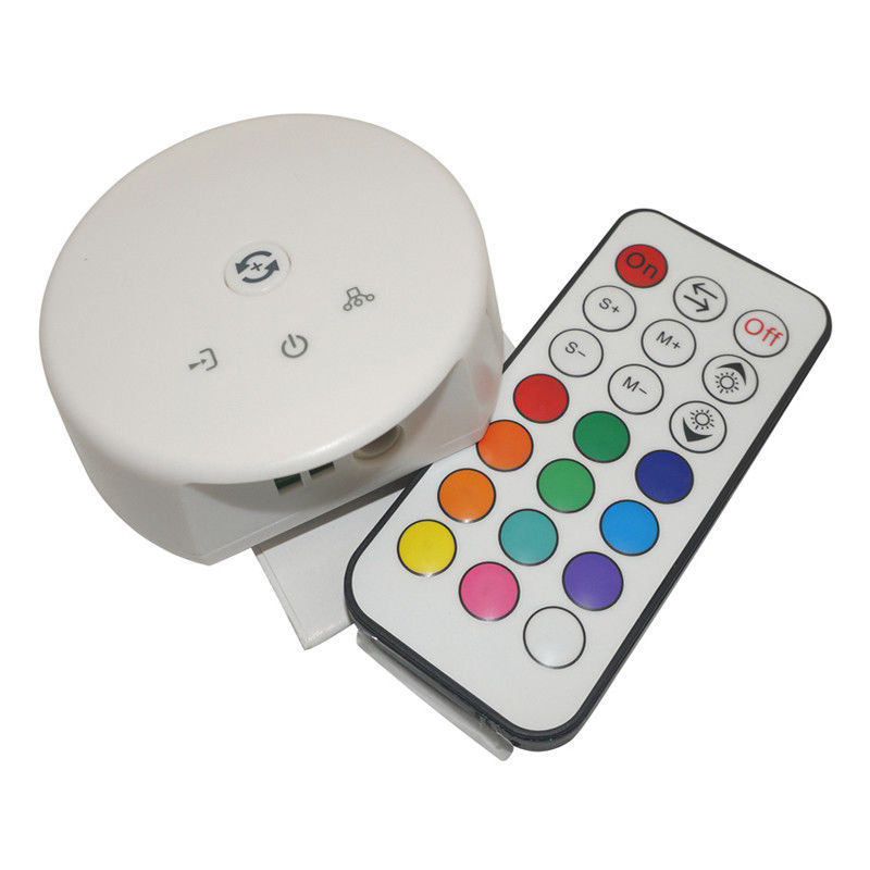 Wifi RGB/RGBW LED Controller Mini DC12V With RF 21Key/IR 24Key Remote ...