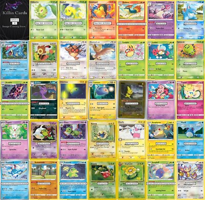 Johto Pokedex 251 Partial Set - Mixed Lot - all eras, includes holo ...
