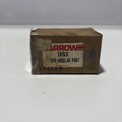 Arrow IK53 3/8 Modular Pipe Port Kit | eBay