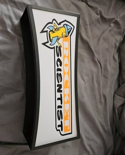 Rocket Scientist Rectangular Shaped Illuminating Sign Fun Art, Light ...