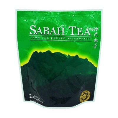 5 x SABAH TEA Pandan Fragrance Borneo Rainforest Malaysia (20 Teabags ...