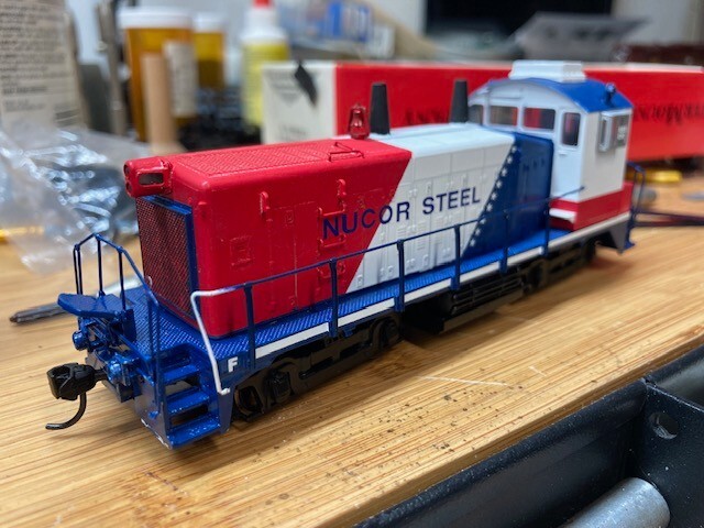 Nucor Steel Bicentennial SW1200 #2313 decals Limited Edition HO scale ...