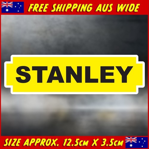 Stanley Tools Sticker For Tradie Laptop Car Ute 4x4 Mancave Toolbox ...