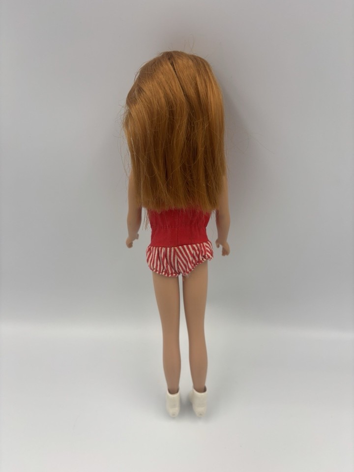 Vintage 1963 Mattel Skipper Doll Barbie Friend Red Titian Hair READ* | eBay