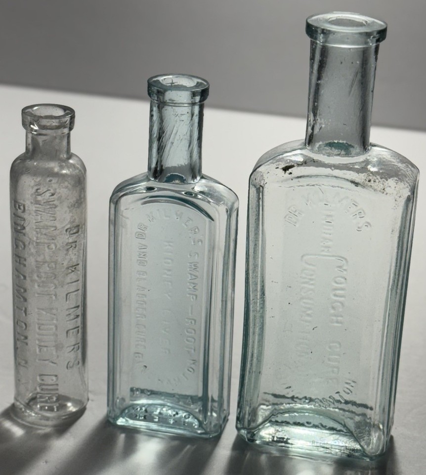 XRARE Antique Dr Kilmer Swamp Root Cure 25 Cent Size Medicine Pharmacy ...