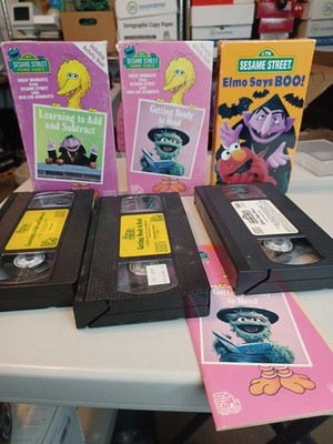 Vtg Sesame Street VHS Lot | eBay