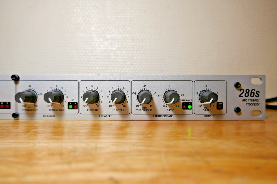 PRÉAMPLI MICRO DBX MIC PREAMP PROCESSOR 286S / MIC PREAMP USED REF1 ...
