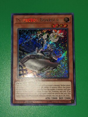 INSPECTOR BOARDER *** SECRET RARE MINT/NM MP18-EN193 YUGIOH card | eBay