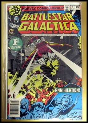 Battlestar Galactica 1st Issue March 1979 Marvel Comics 1st Appearance ...
