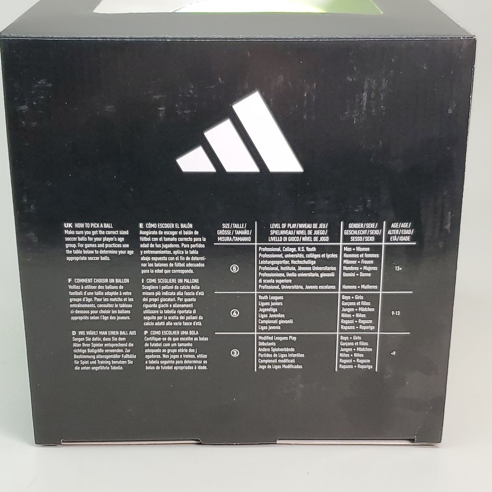 ADIDAS Predator Training Soccer Ball Official Size 5 & Weight IA0918 ...