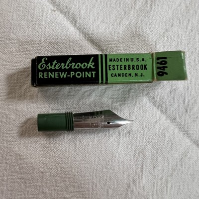 Esterbrook 9461 Fountain Pen Nib Master Series RIGID FINE - NEW OLD ...