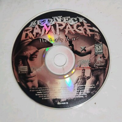 “Redneck Rampage” PC CD ROM - Shooter Windows 95 Video Computer Game ...