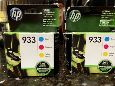 HP 933 Color Cartridges 2 Pack | eBay