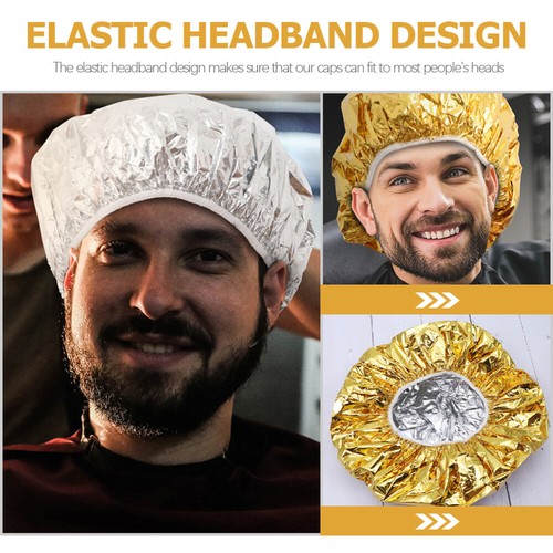 12 Pcs Salon Accessories Aluminum Foil Cap Miss Heat for Deep ...