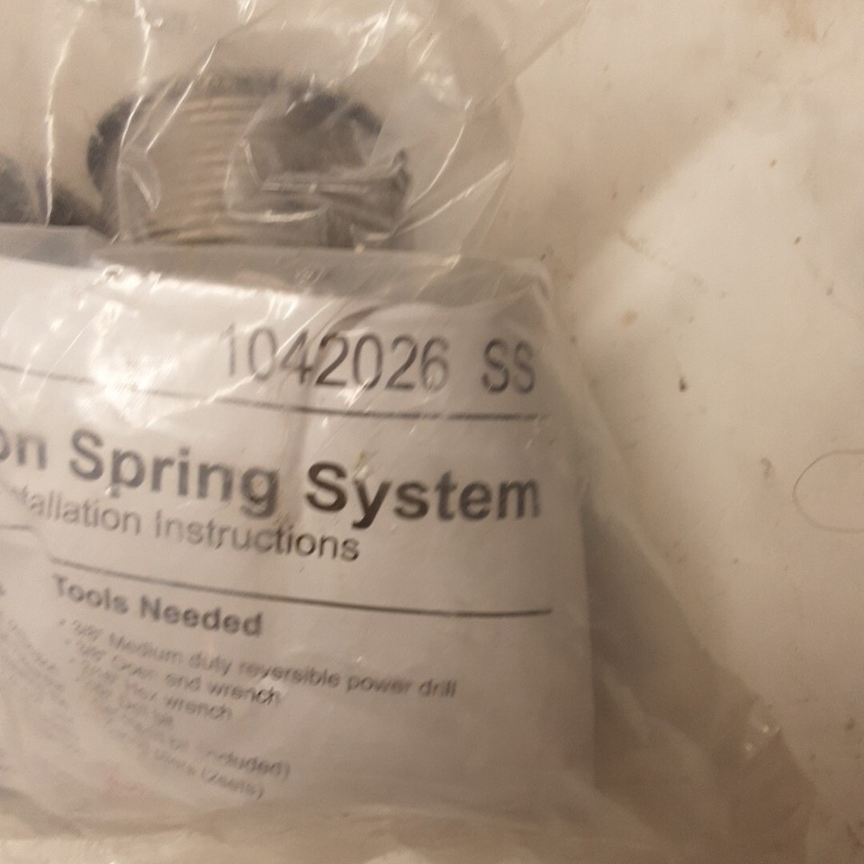 NEW EZ-SET Torsion Spring System 1042026 SS (FREE SHIPPING!) | eBay