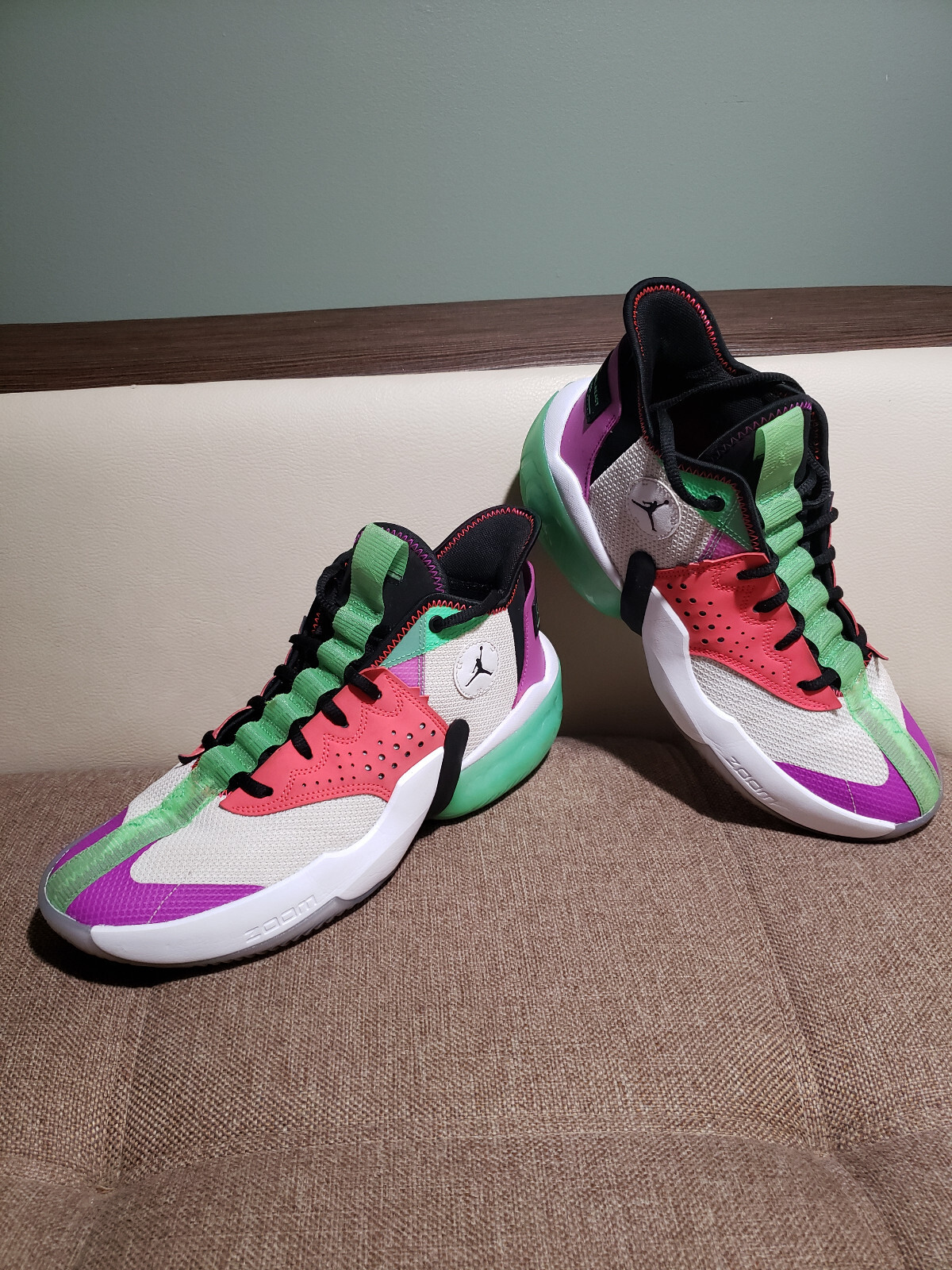 NIKE Jordan React Elevation White Hyper Violet | eBay