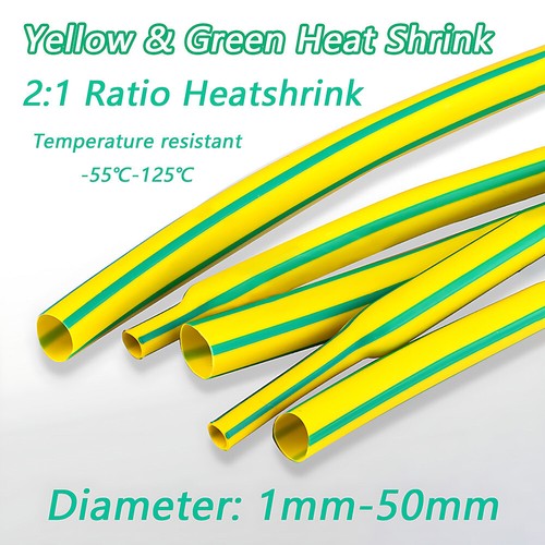 Heat Shrink Tubing 1mm-50mm Cable Heatshrink Sleeving Car 2:1 Ratio ...