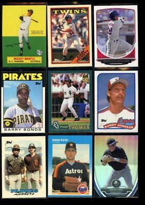 50 Lot '88 Tiffany Kirby Puckett 1986 Barry Bonds Topps Traded Rookie ...