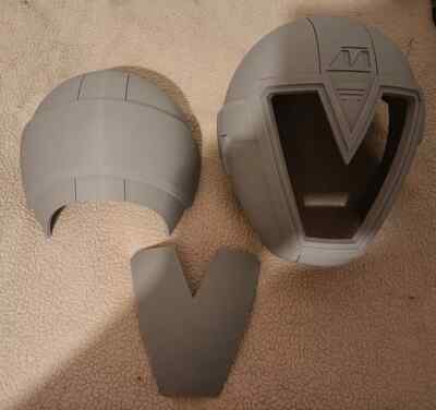 Power Rangers Lightspeed Rescue Titanium Ranger Helmet 3d Printed Kit ...