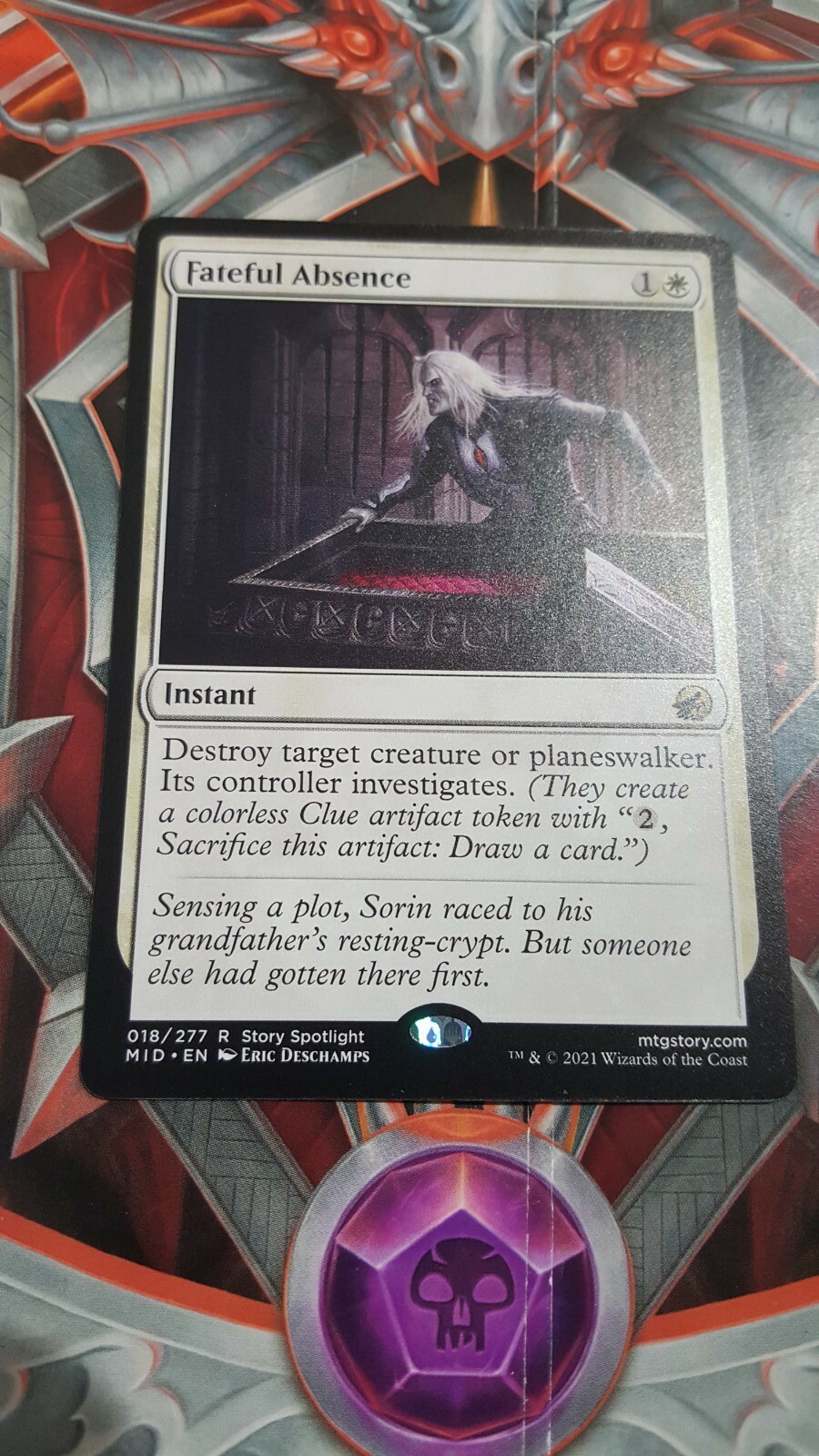 Fateful Absence - Innistrad: Midnight Hunt - NM - IN HAND | eBay