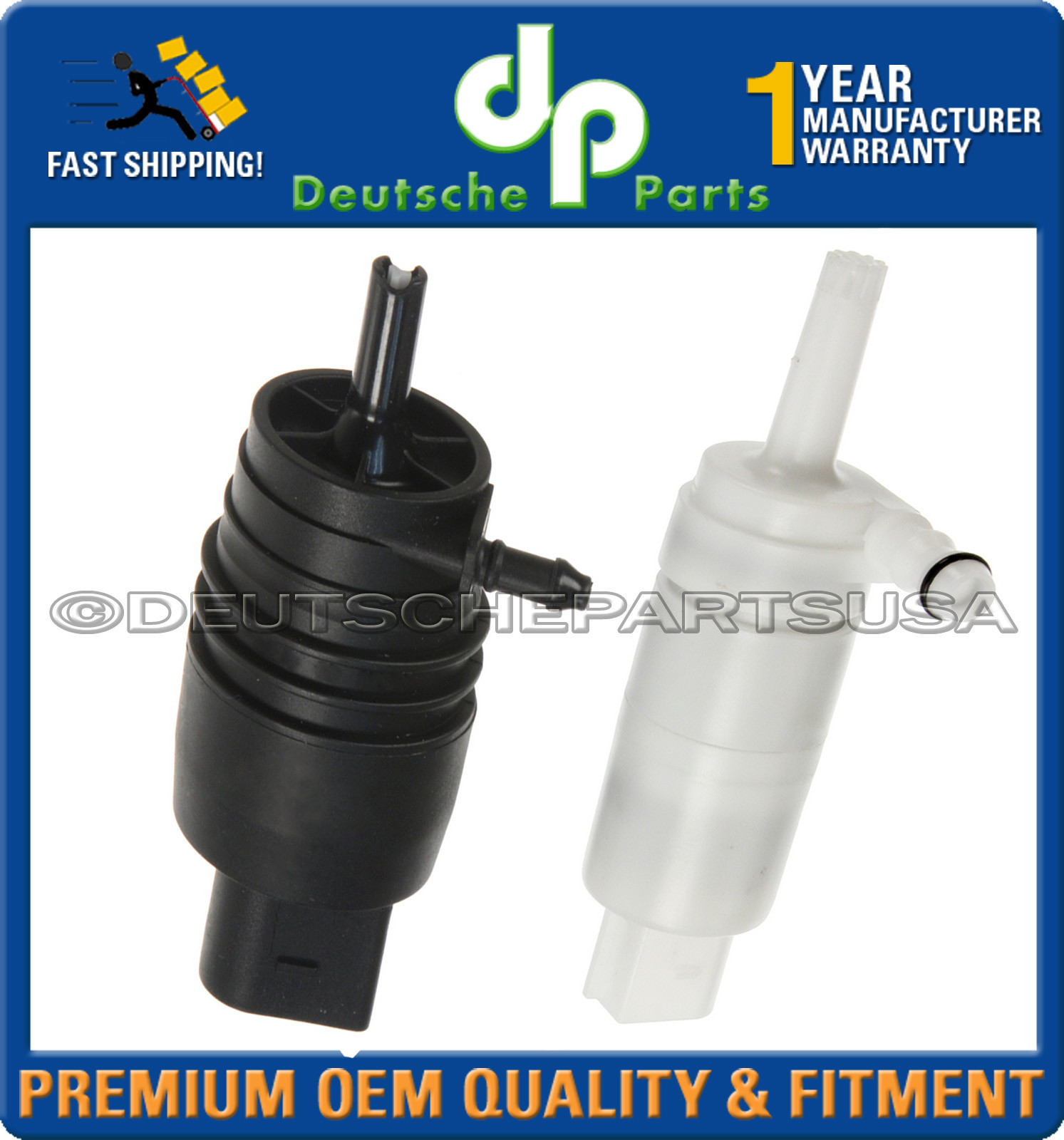 MERCEDES HEADLIGHT + WINDSHIELD WASHER PUMP - 2108691121 + 2218690121 ...