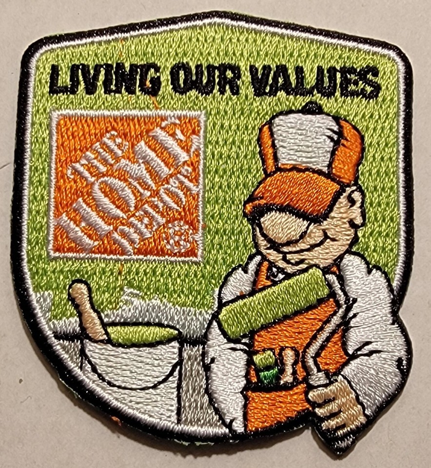 Home Depot Seasonal Homer Award Patch | eBay