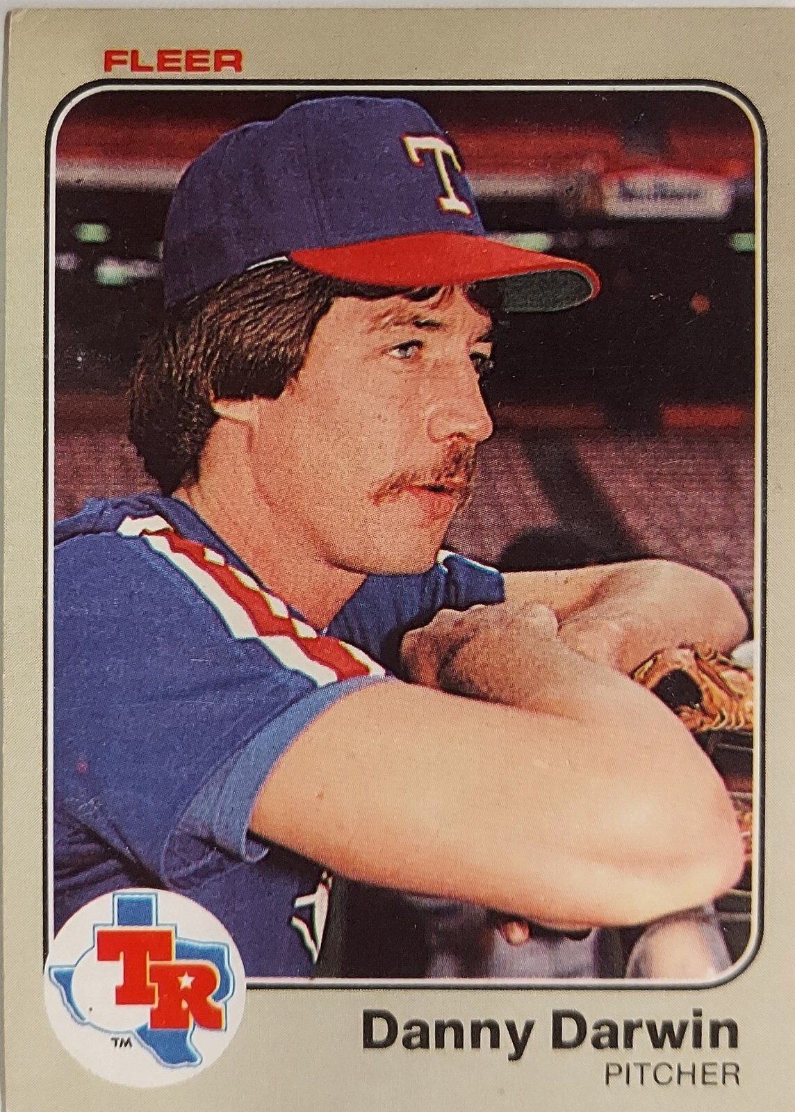 Danny Darwin, 1983 Fleer #565, Texas Rangers - Stock# 3877 | eBay