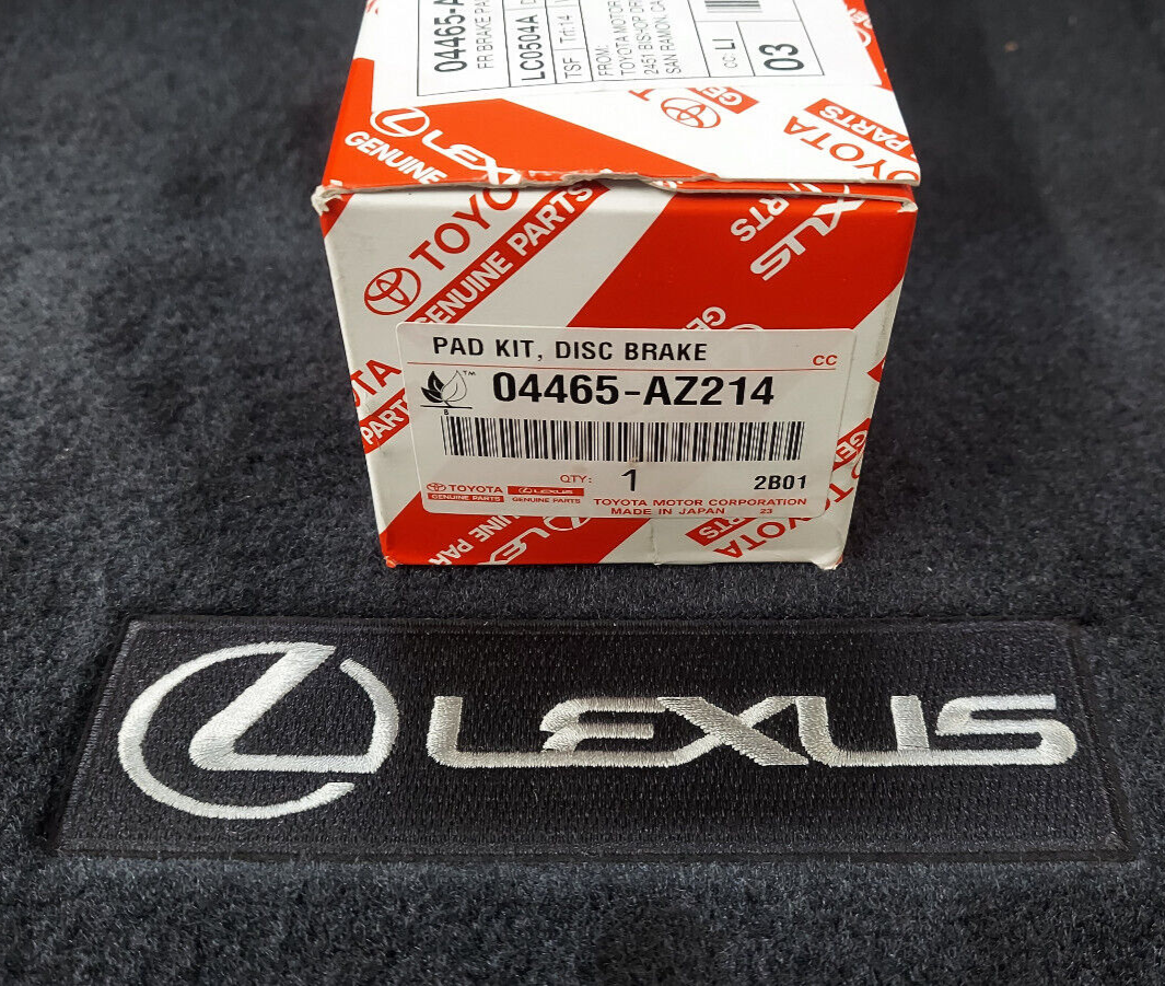 2009-2018 TOYOTA COROLLA FRONT BRAKE PADS GENUINE OEM 04465-AZ314 LEXUS ...
