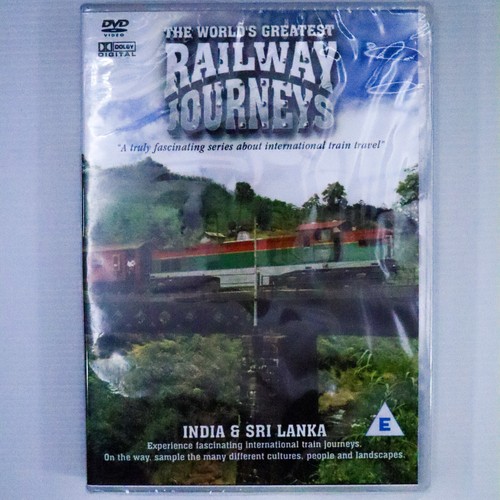 NEW The World's Greatest Railway Journeys: India & Sri Lanka (DVD ...