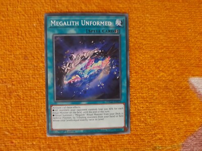 Yu-Gi-Oh! Megalith Unformed ETCO-EN070 | eBay Australia