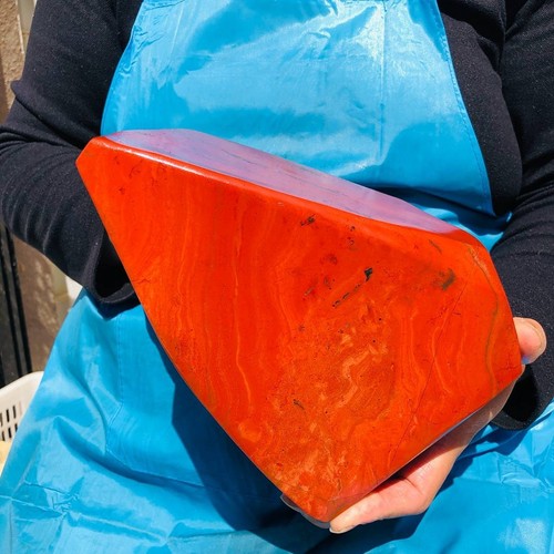 7.94LB Natural Red Jasper Quartz Crystal Mineral Specimen Healing ...