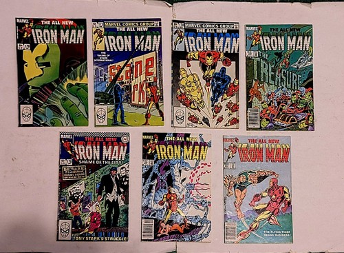 Iron Man "All New" Book Lot - James Rhodes - Obadiah Stane - Marvel ...