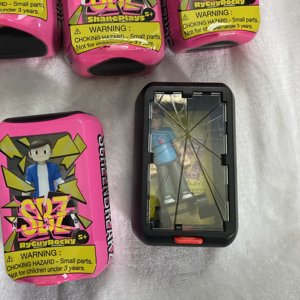 6 New ScreenBreakZ 4.5" Collectible Figure Poke, RyGuyRocky, SharePlay’s, Britt | eBay