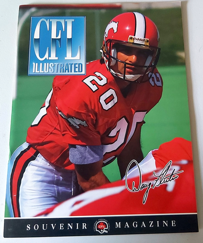 1992 CFL Football Illustrated Program Magazine Calgary v. Hamilton Doug ...