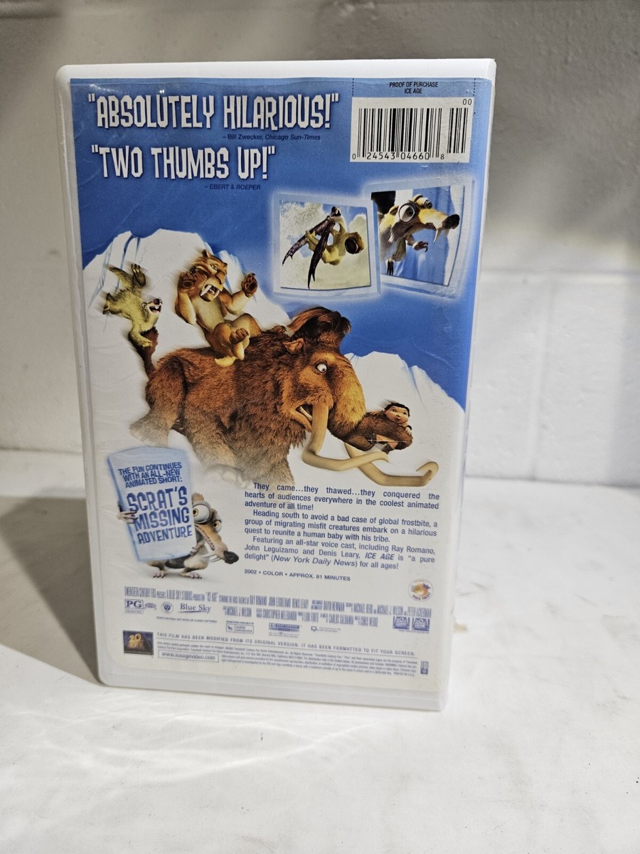 アイスエイジ Vhs イーベイ Ice Age 2 DVD Booklets Collection: