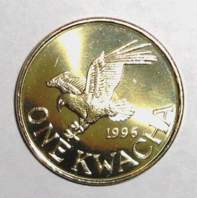 1996 Malawi 1 kwacha Coin Africa Fishing Eagle Bird Animal Wildlife | eBay