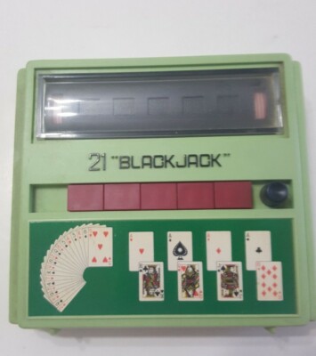 Vintage Waco 21 Blackjack Cordless Automatic Handheld Game no box ...