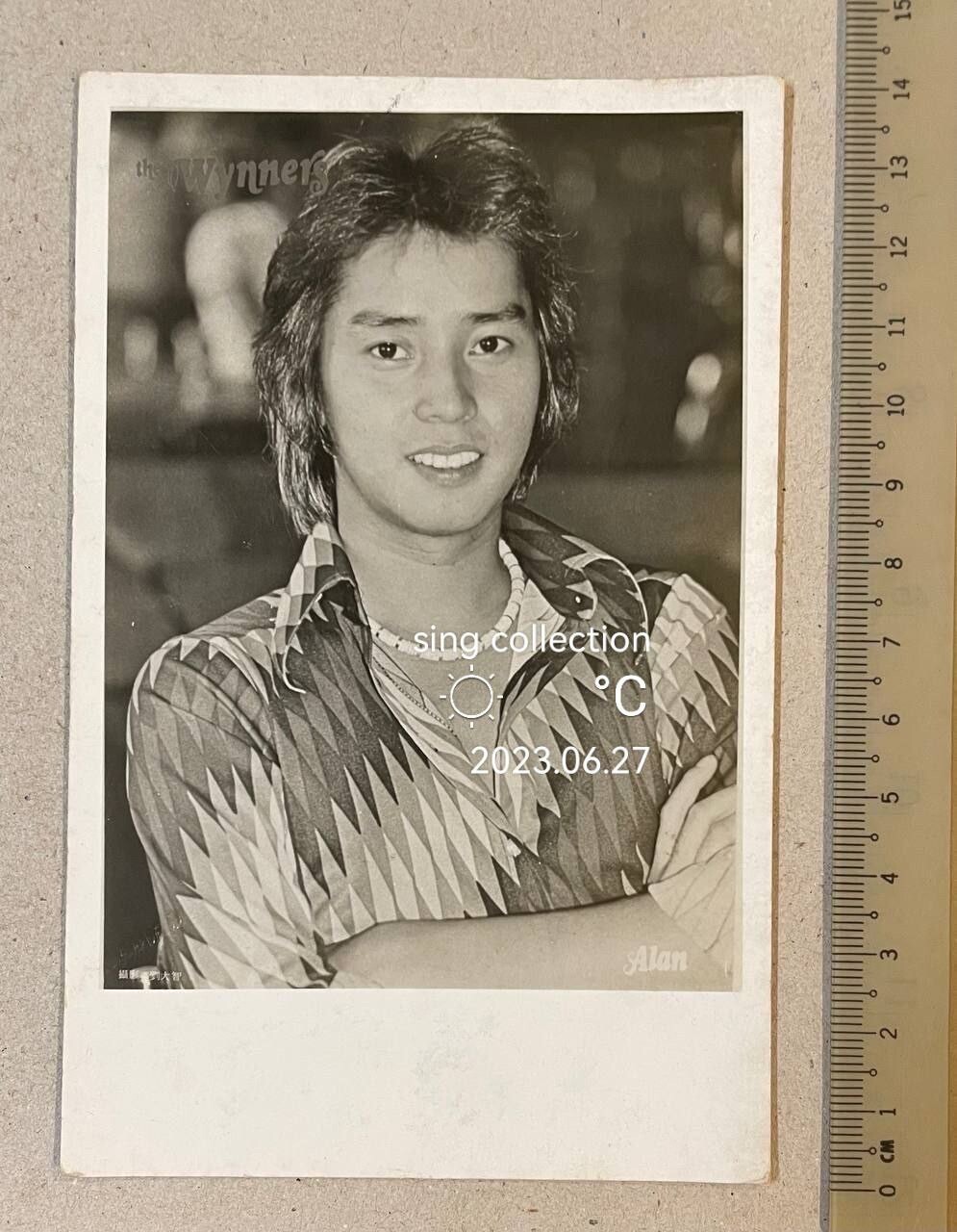 1980's 譚詠麟 Hong Kong Chinese Singer Alan Tam Wing Lun photo | eBay