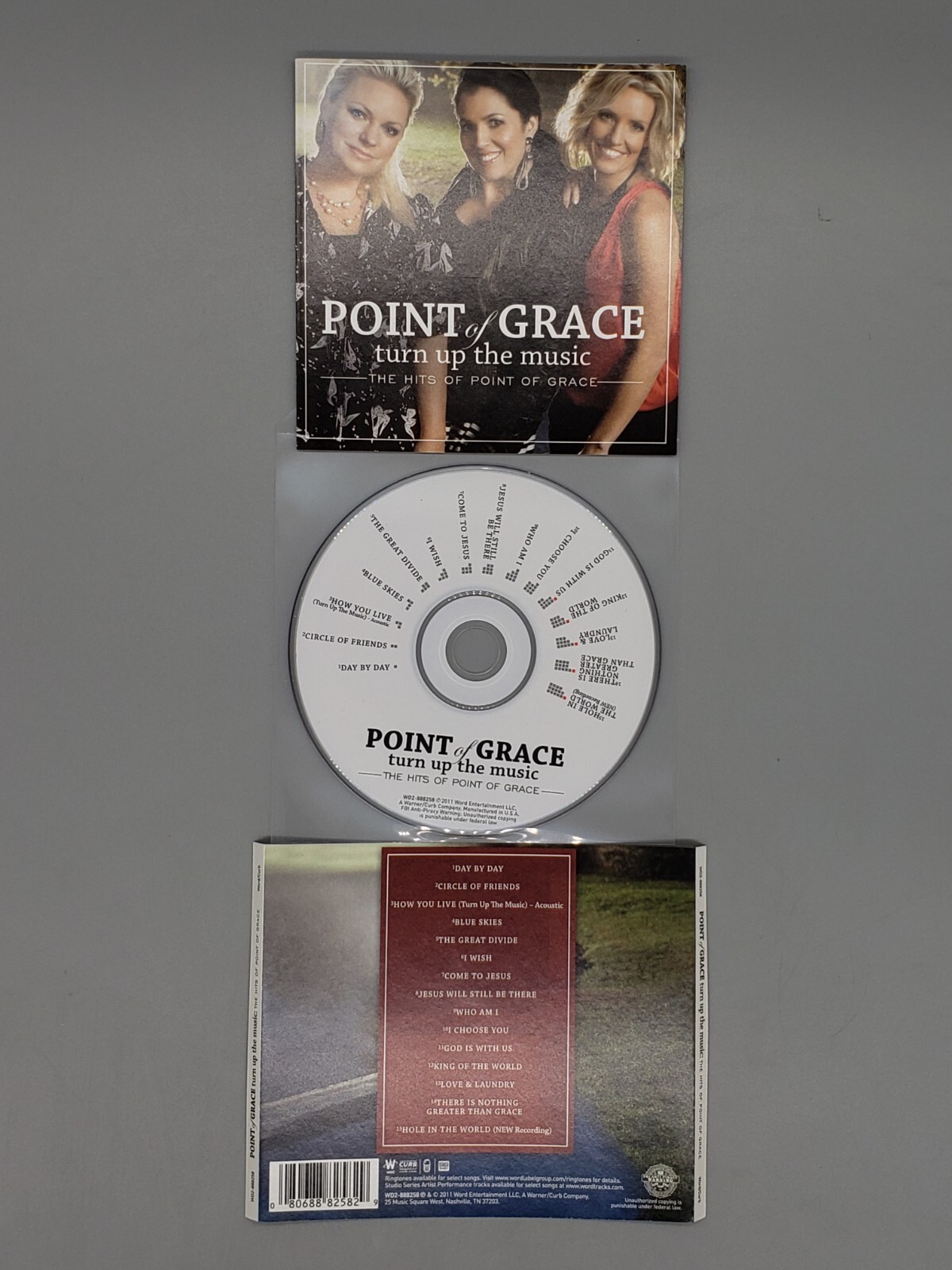 Turn Up the Music: The Hits of Point of Grace (CD) No Case No Tracking ...