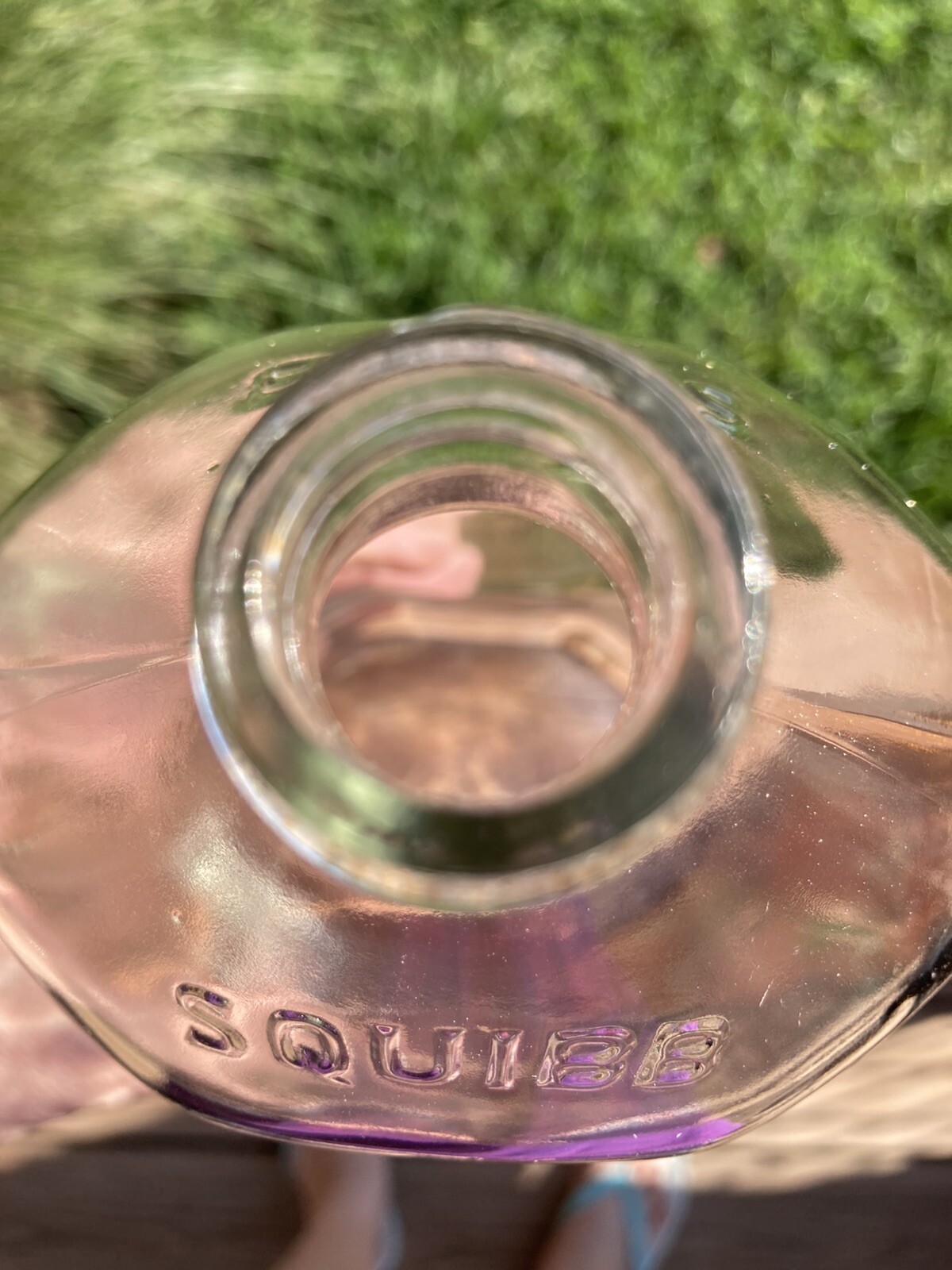 Set Of Vintage Squibb Mineral Oil Glass Bottles | eBay